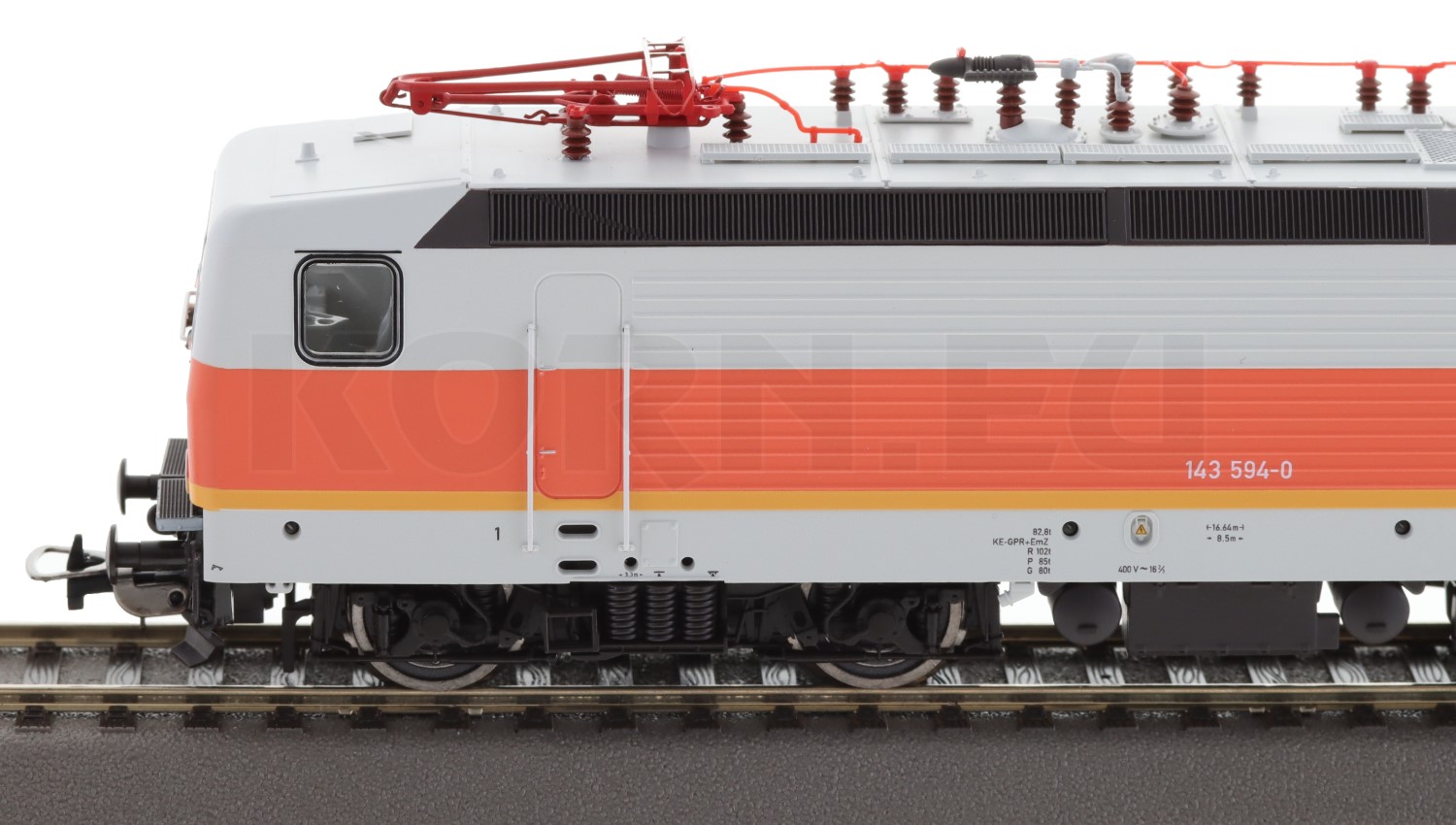 Piko 21699 H0 E-Lok BR 143 S-Bahn, DR, Ep. IV, DC-Sound