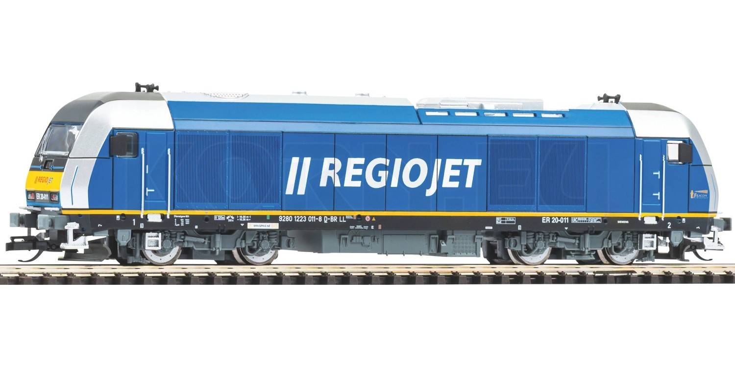 Piko 47576 TT diesel locomotive BR 223, Regiojet,...