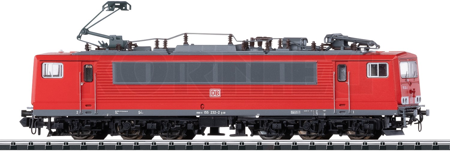 Minitrix 16652 N electric locomotive 155 232-2, DB AG,...