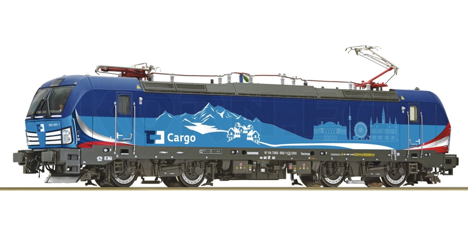Roco 7510113 H0 E-Lok 393 002-1, CD-Cargo, Ep. VI,...