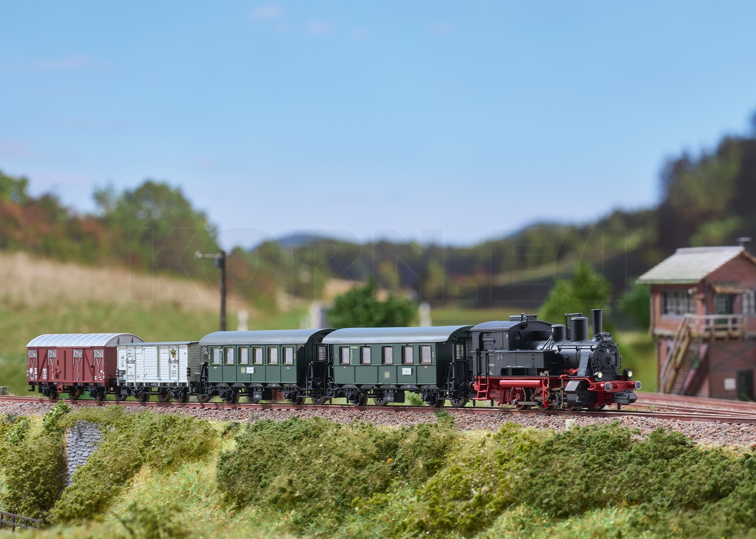 Minitrix 16890 N steam locomotive 89.8, K.Bay.Sts.B.,...