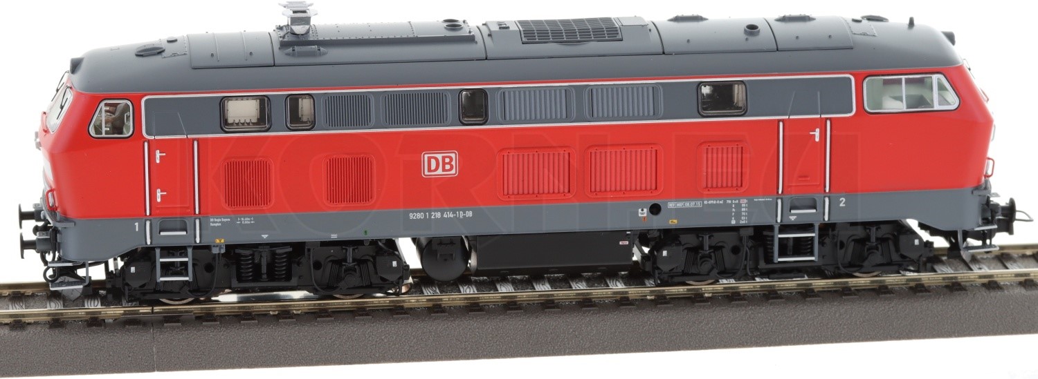 ESU 31017 H0 diesel locomotive 218 414-1, DB AG,...