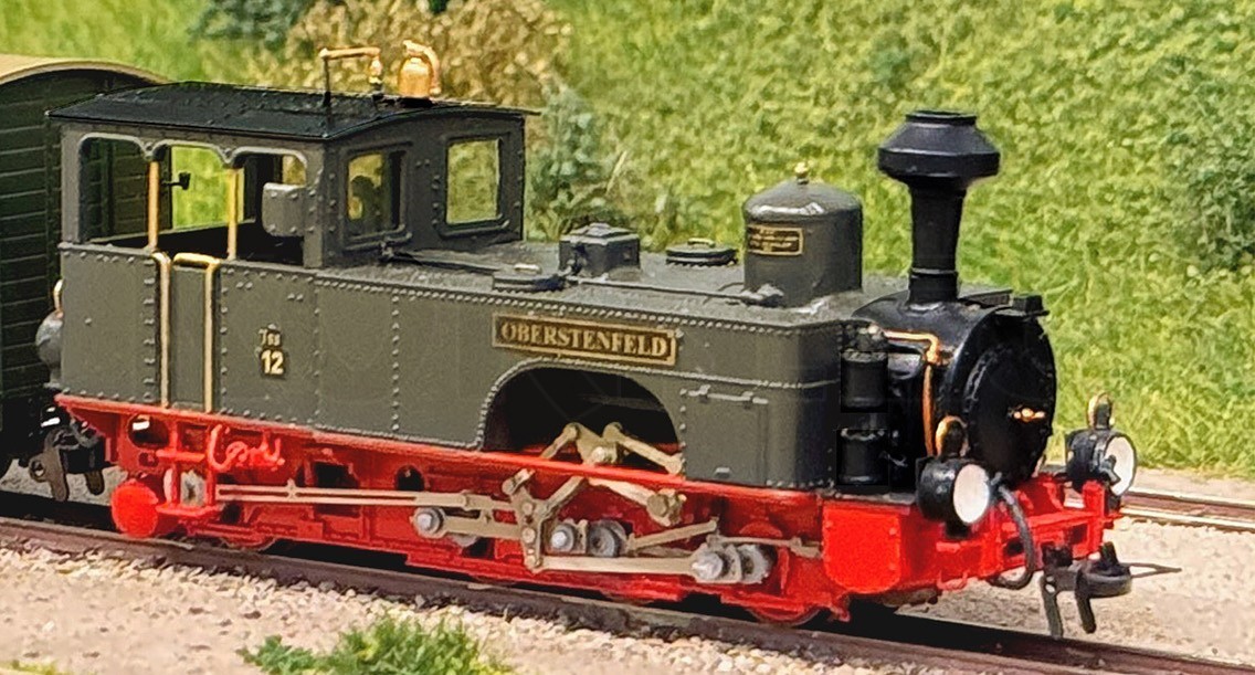 Bemo 1014807 H0e steam locomotive E. 12...