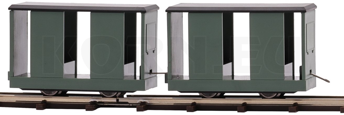 Busch 12266 H0f 2er Set Mannschaftswagen