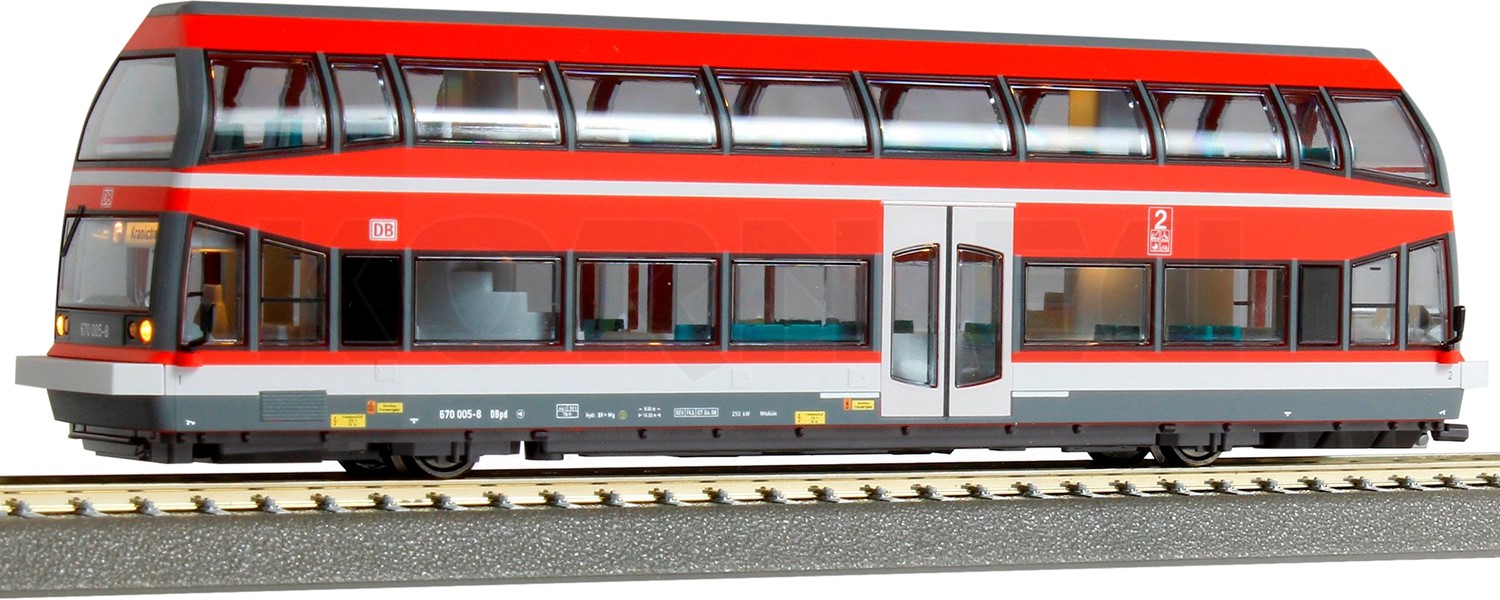 Kres 67050ACS H0 double-decker-Schienenbus BR 670,...
