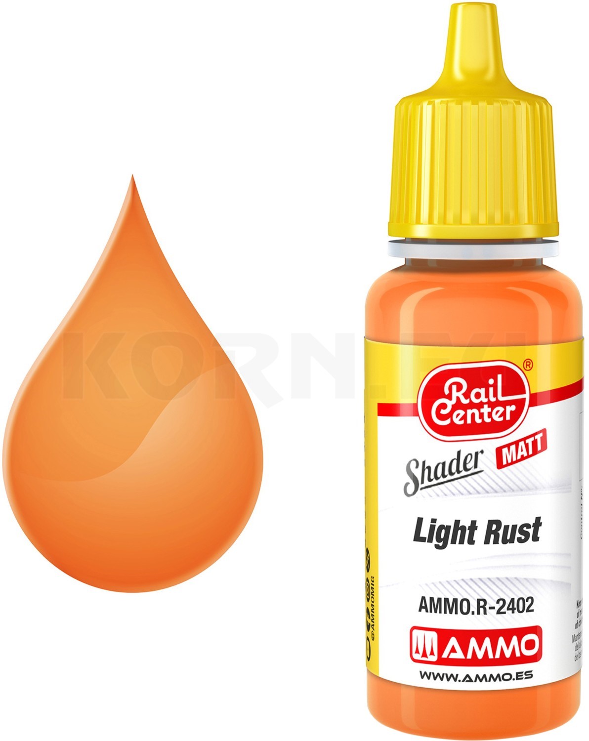 4602402 AMMO.R-2402 Heller Rost, matt, Shader,...