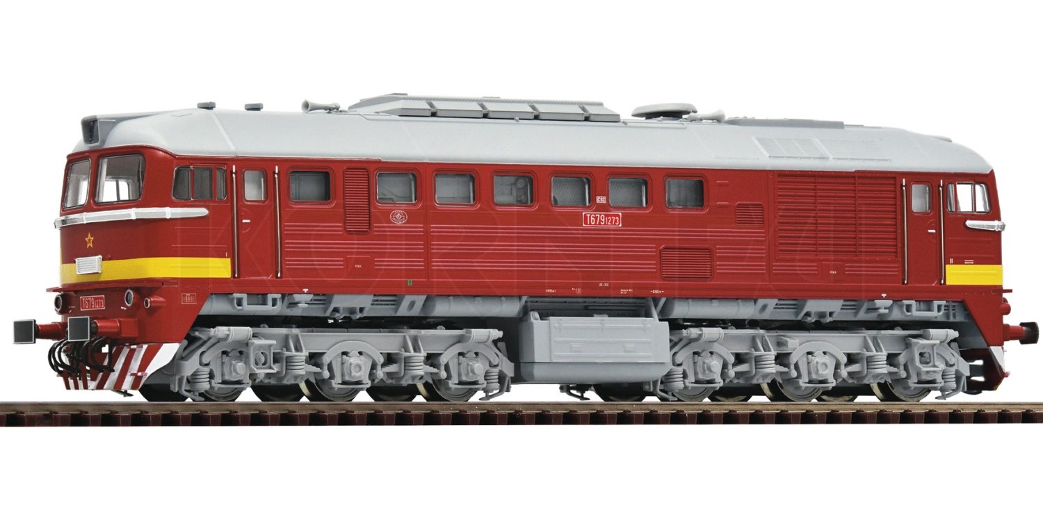 Roco 7380020 TT diesel locomotive T 679.1273, CSD,...