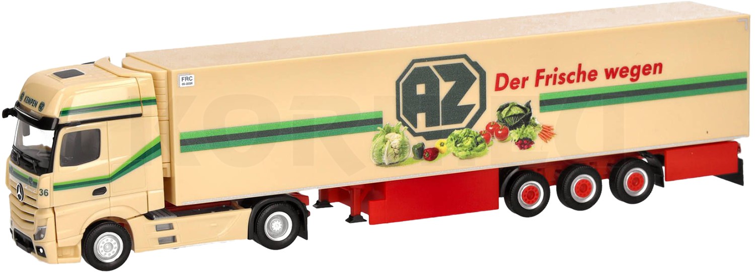 Herpa 318938 H0 Mercedes-Benz Actros L 18 Gigaspace...