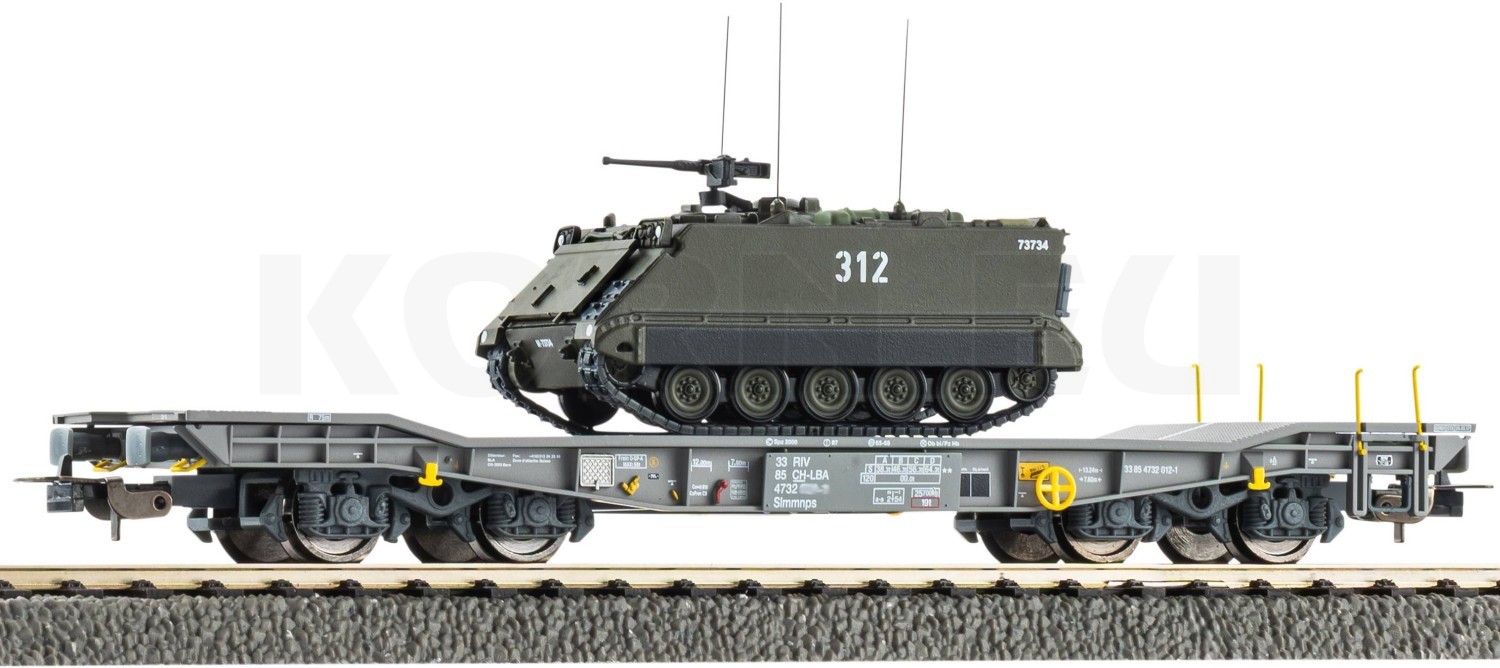 Piko 96280 H0 Panzertransportagen Slmmnps mit M113...
