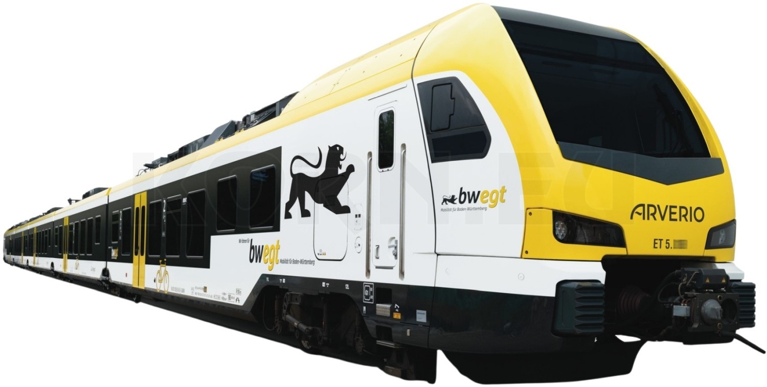 Roco 7700033 H0 E-Triebzug FLIRT 3, GoAhead BW, Ep. VI