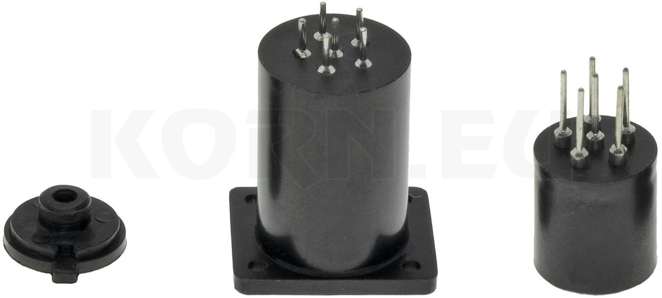 Viessmann 4652 H0 Zylindersteckfuß 6-polig