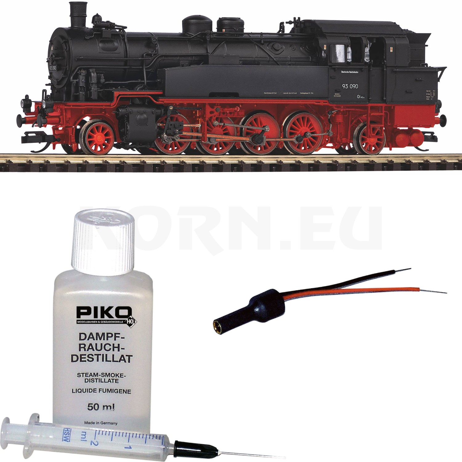 Piko 47130 steam locomotive BR 93.0, DR, Ep....