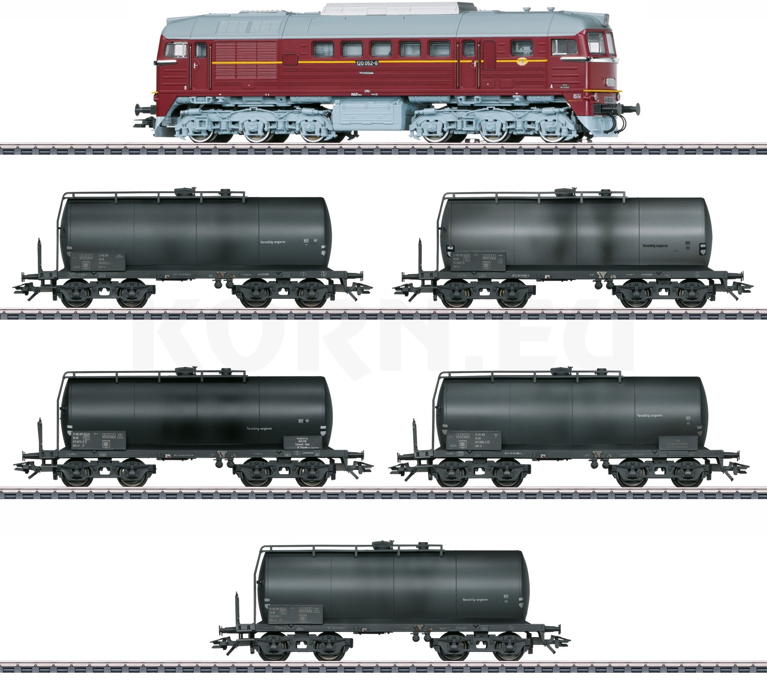 Märklin 39200 diesel locomotive BR 120 + 46538...