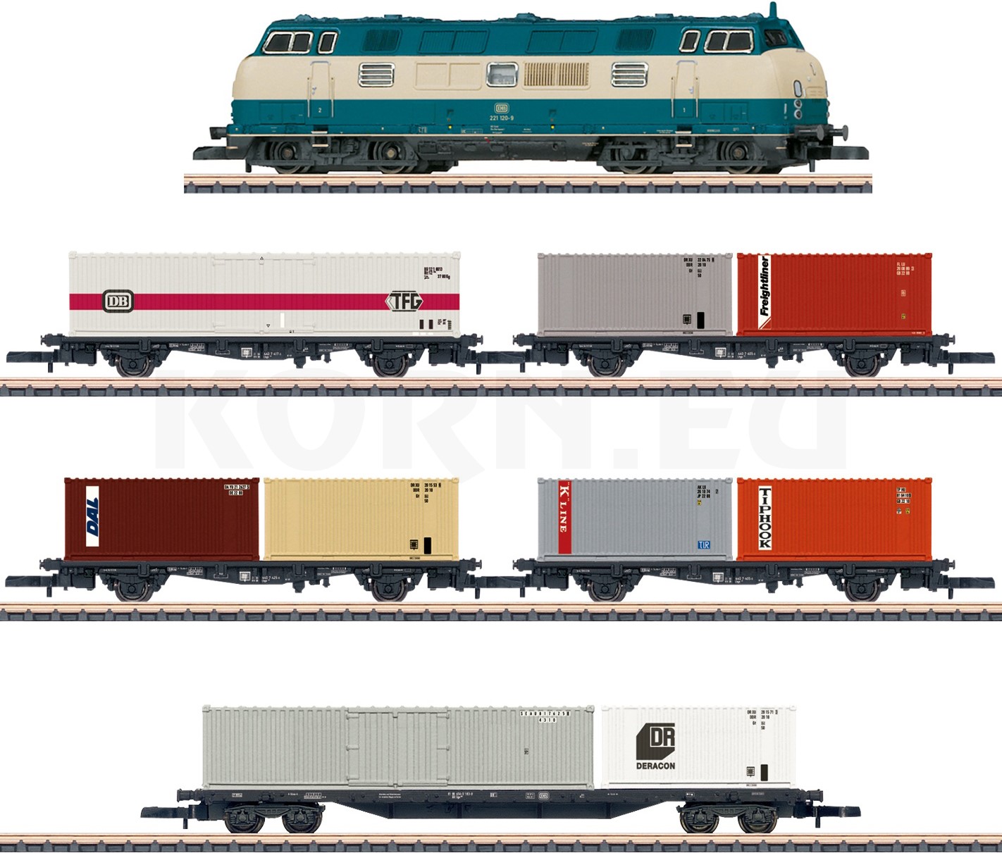 Märklin 88208 Z diesel locomotive BR 221