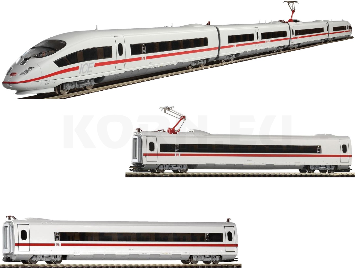 Piko 47007 Triebwagen ICE 3 + 47690 ICE 3 SW 1....