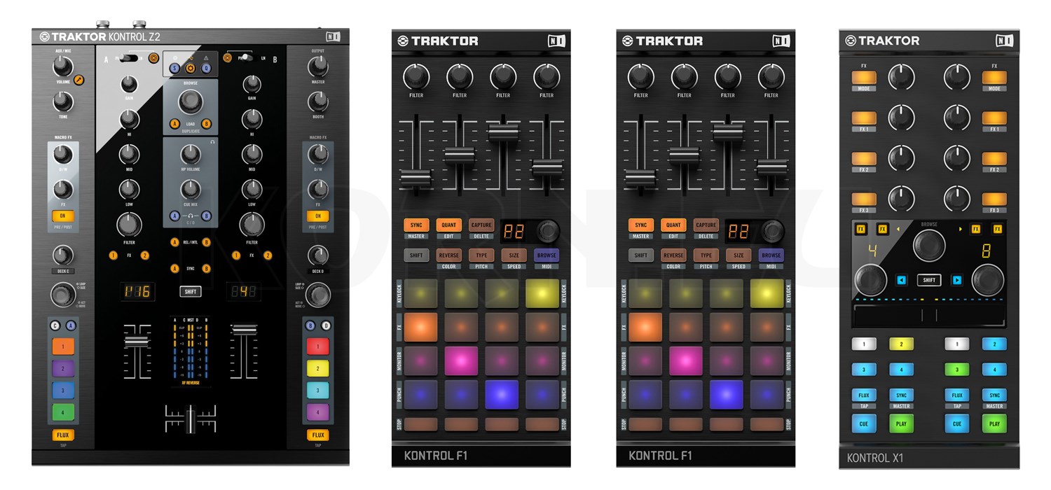 Native Instruments Traktor Kontrol Z2 +2x F1 +... | Musikhaus
