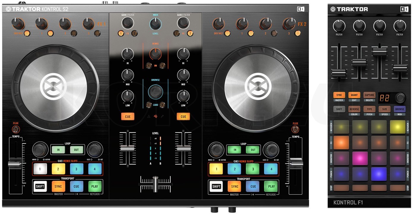 Native Instruments Traktor Kontrol S2 MK2 + F1 Spezial Set