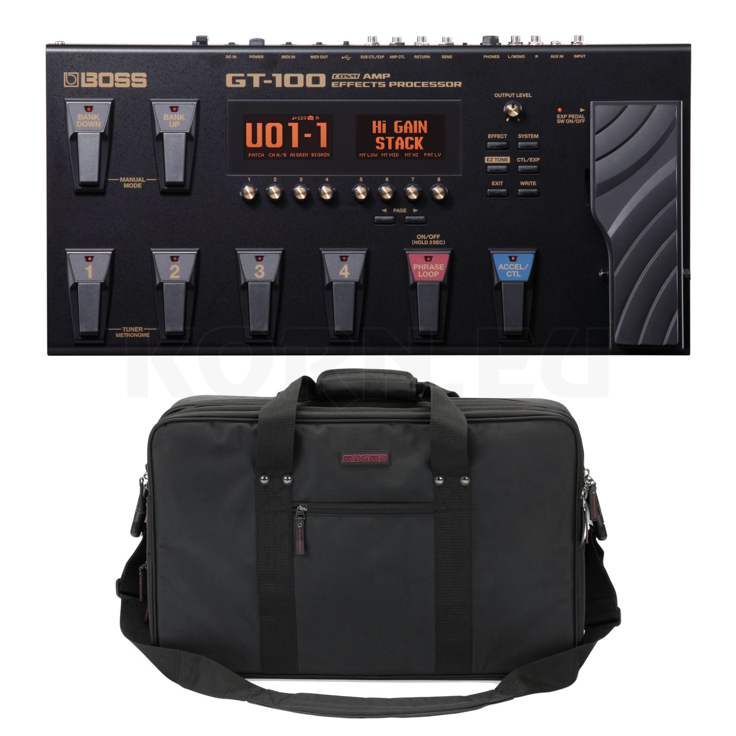 Boss GT-100 + Pro Bag Set | music store