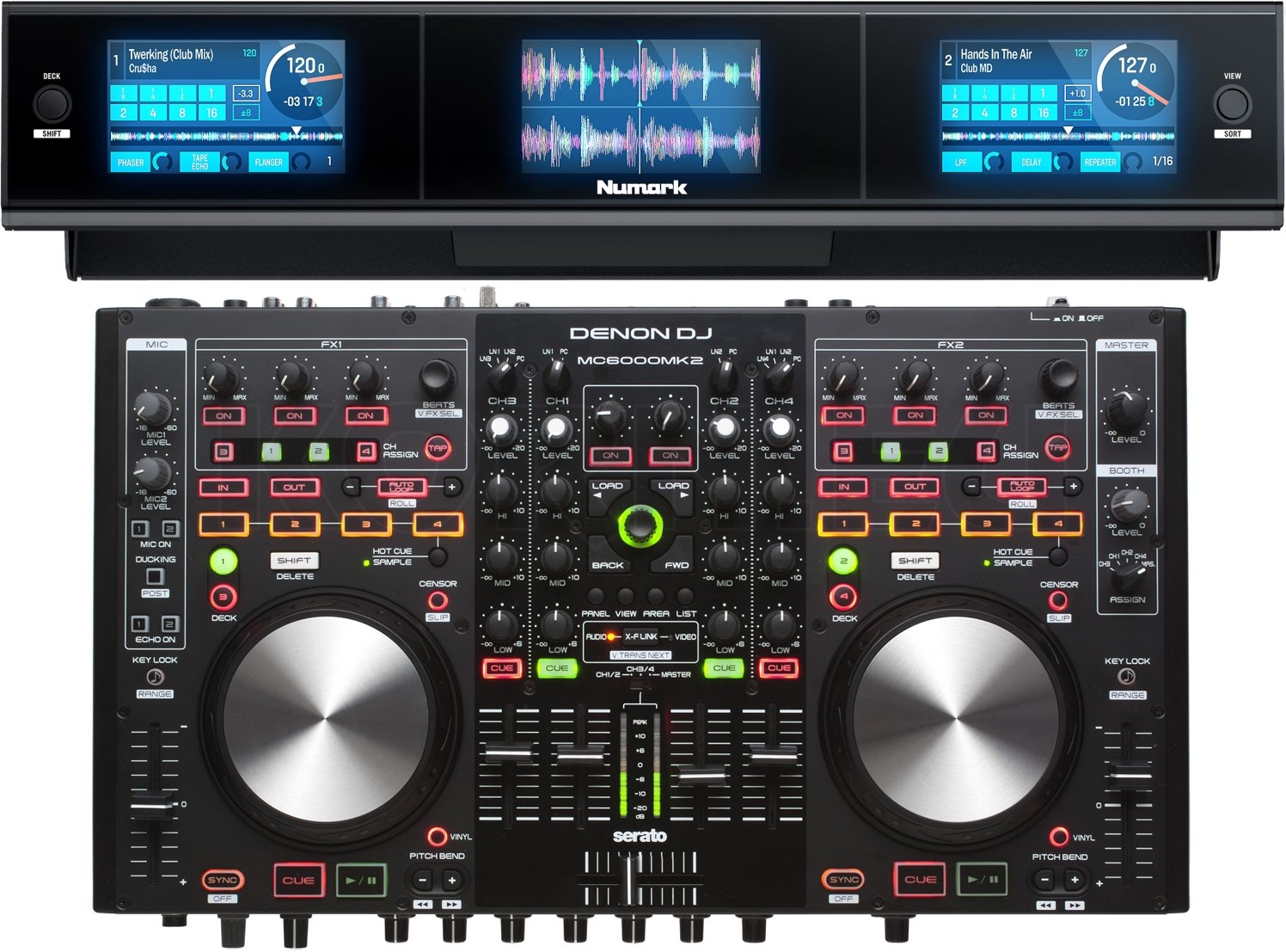 Denon MC 6000 MK2 + Numark Dashboard Bundle | music store