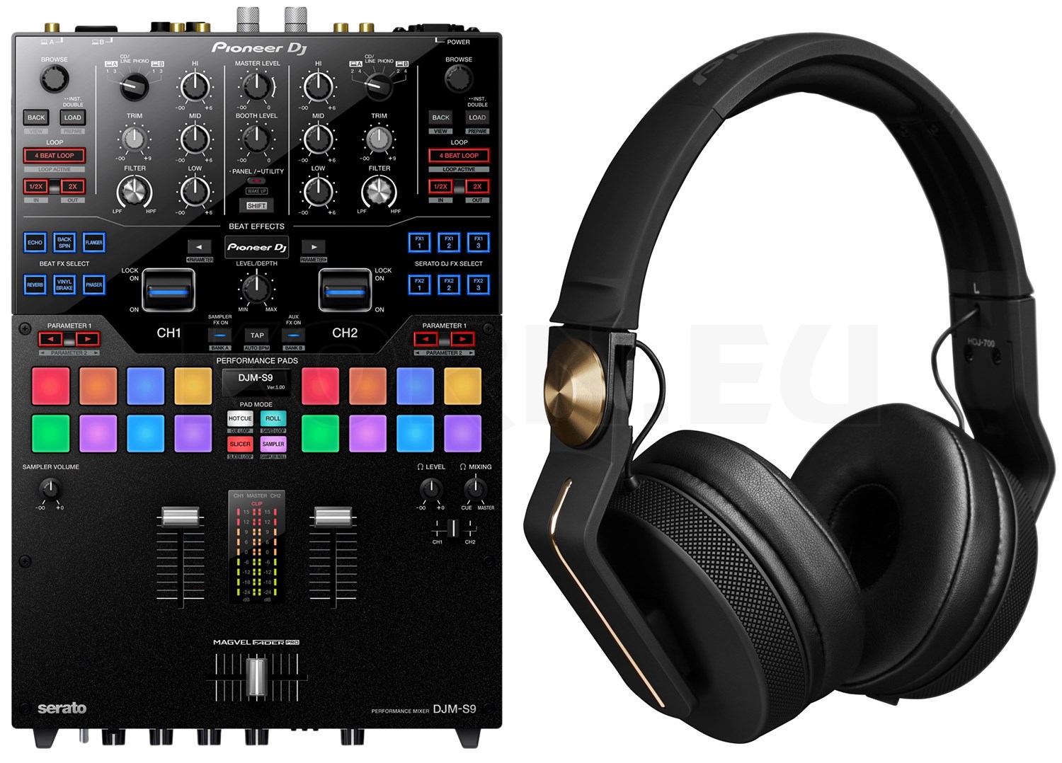 Pioneer DJ DJM-S9 + HDJ-700 Bundle | music store