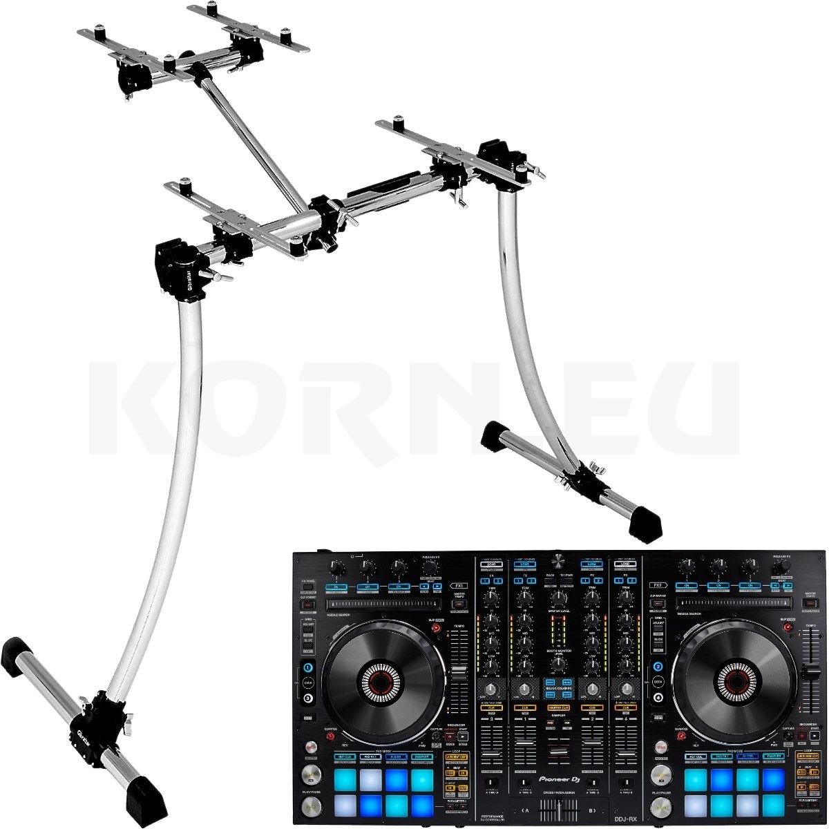 Pioneer DJ DDJ-RX + DJ Rack Bundle | music store