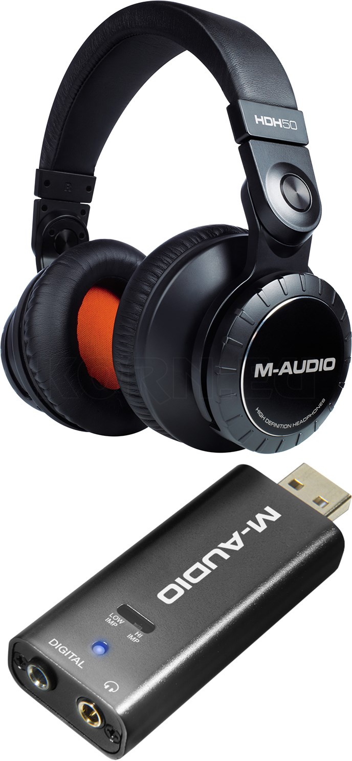M-Audio HDH-50 + M-Audio Micro DAC | Musikhaus