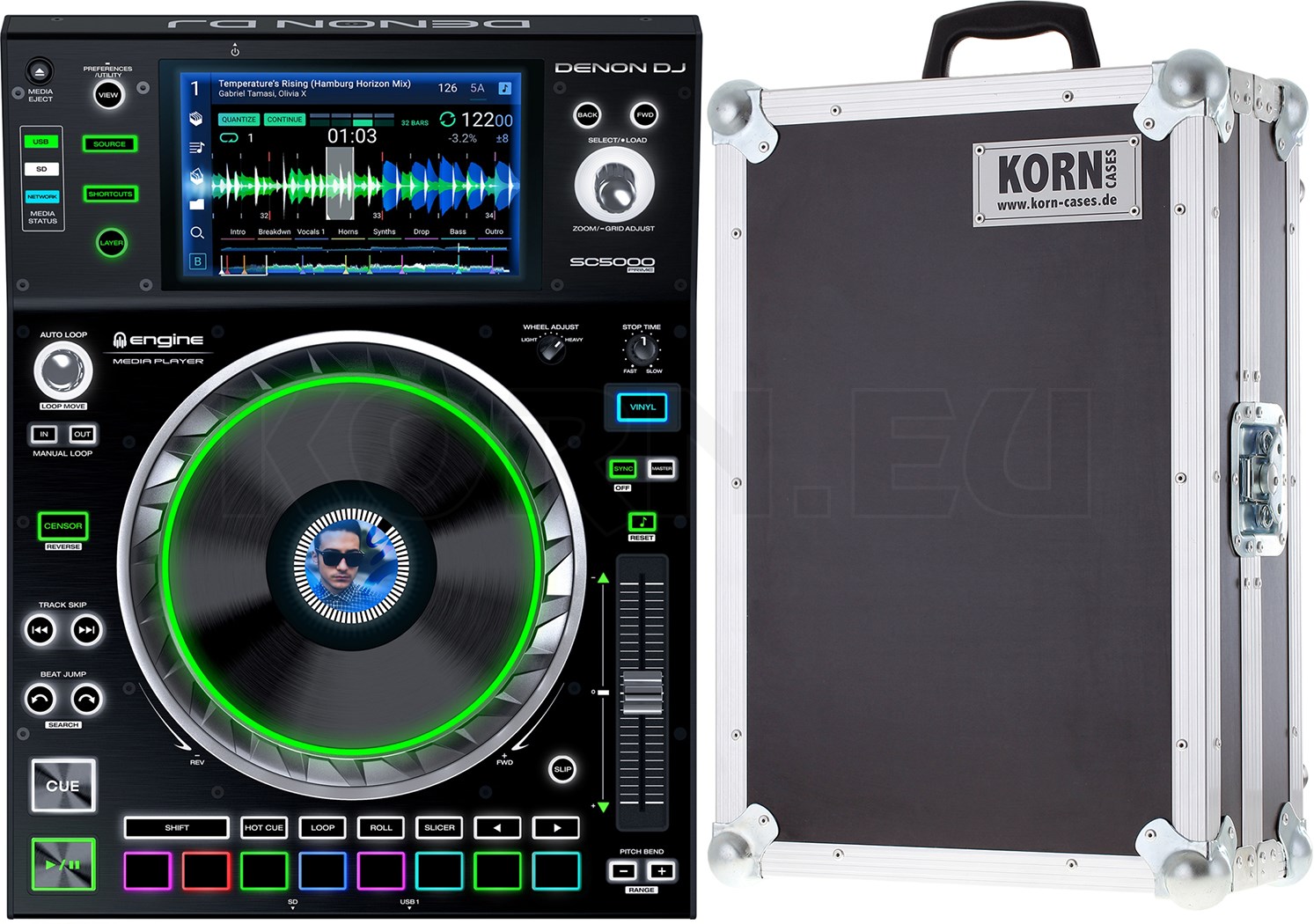 Denon DJ SC5000 PRIME + Hardcase
