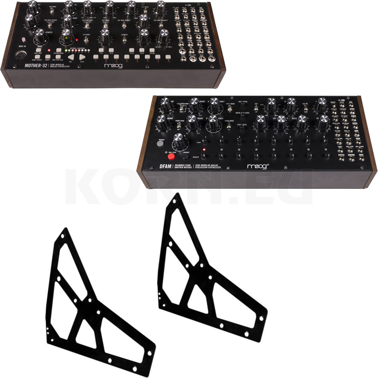 Moog Mother-32 + DFAM + Rack Stand | Musikhaus