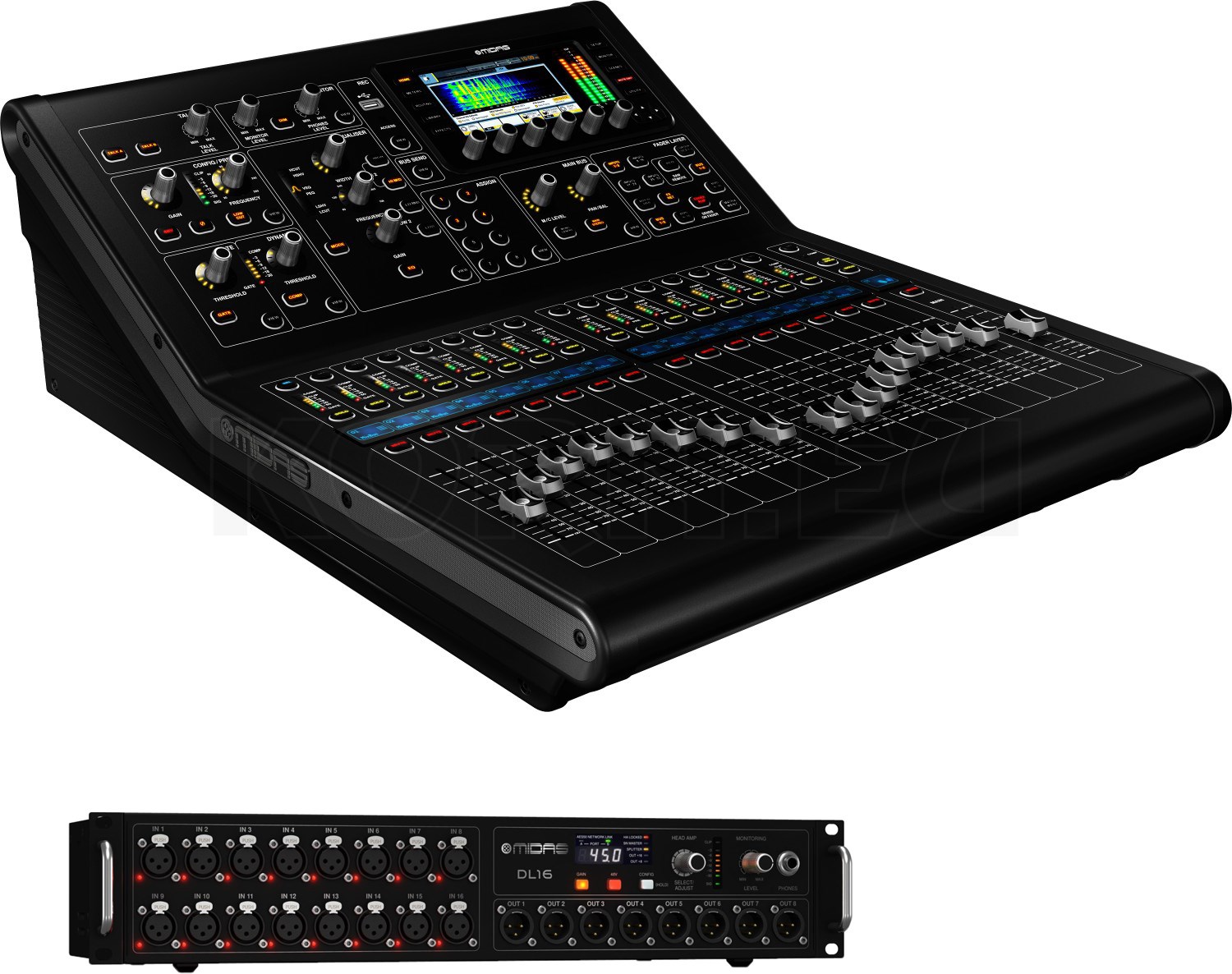 Midas M32R + Midas DL16 | Musikhaus