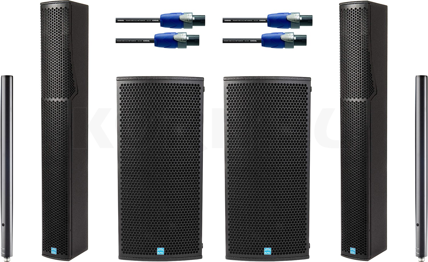 KME VLS 64 Paar + 2 VB 210 + SK + DR Set | Musikhaus