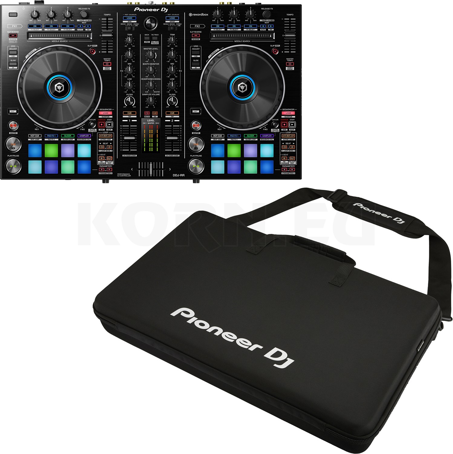 Pioneer DJ DDJ-RR Rekordbox DJ Controller + Bag SET