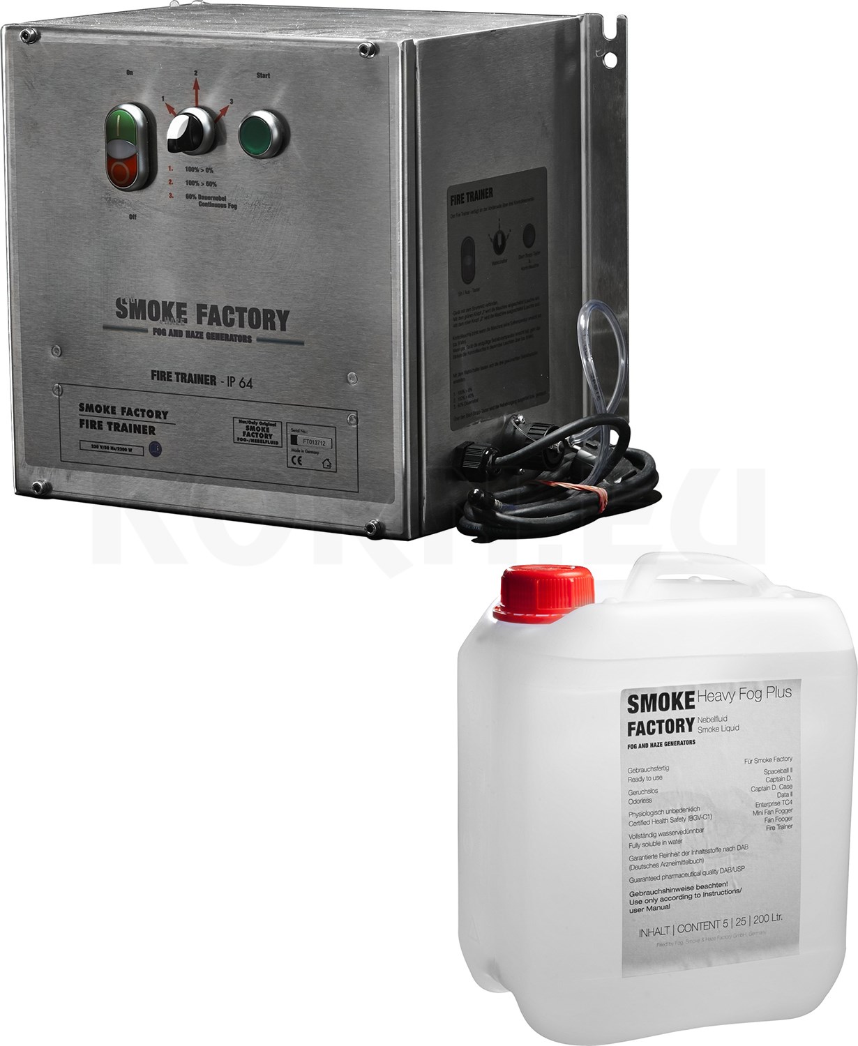 Smoke Factory Fire Trainer + 5L Spezialfluid Fire Trainer