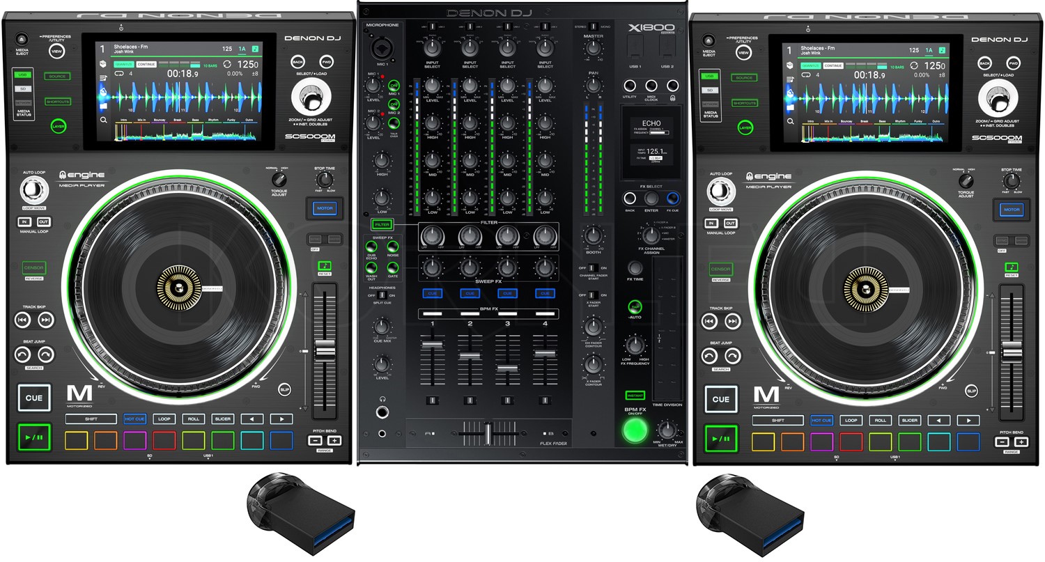 Denon SC5000M PRIME Doppelpack + X1800 PRIME +... | Musikhaus