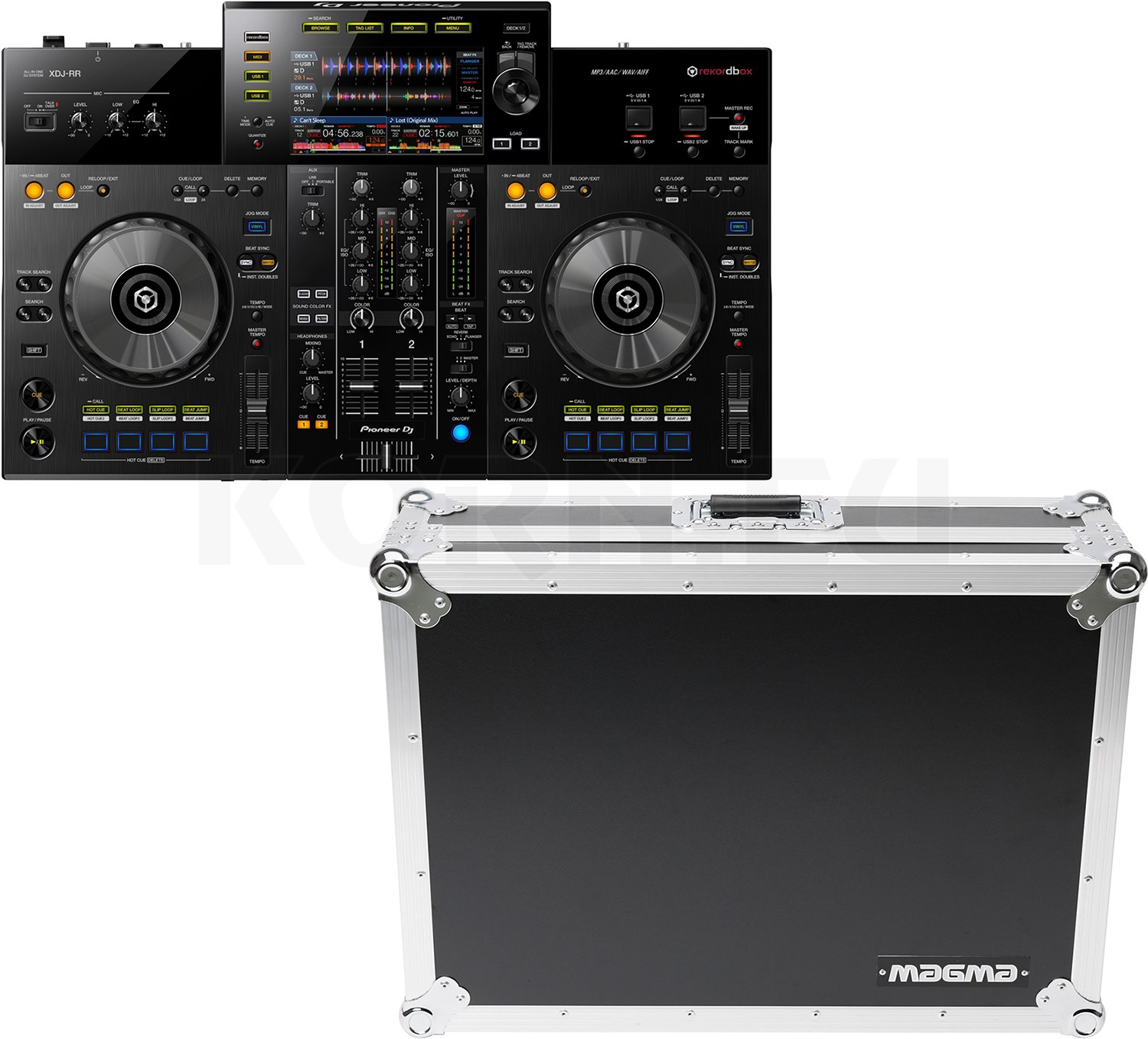 Pioneer DJ XDJ-RR DJ-Controller + Magma Case Set | music store