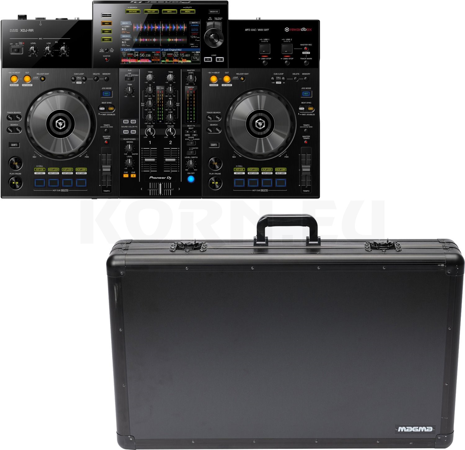 Pioneer DJ XDJ-RR DJ-Controller + Magma Lite Case SET
