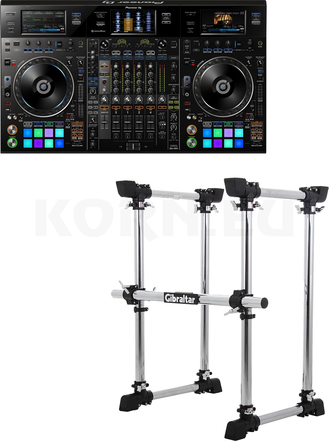 Pioneer DJ DDJ-RZX B-Ware + DJ Rackständer SET | music store