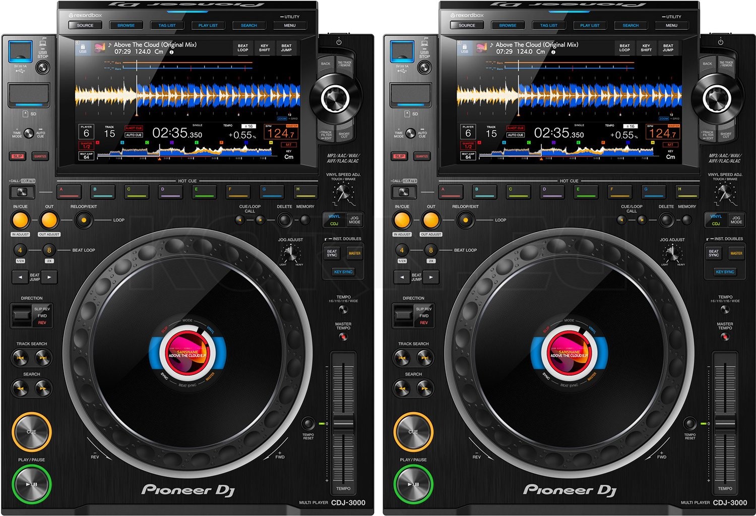 Pioneer DJ CDJ-3000 Doppelpack