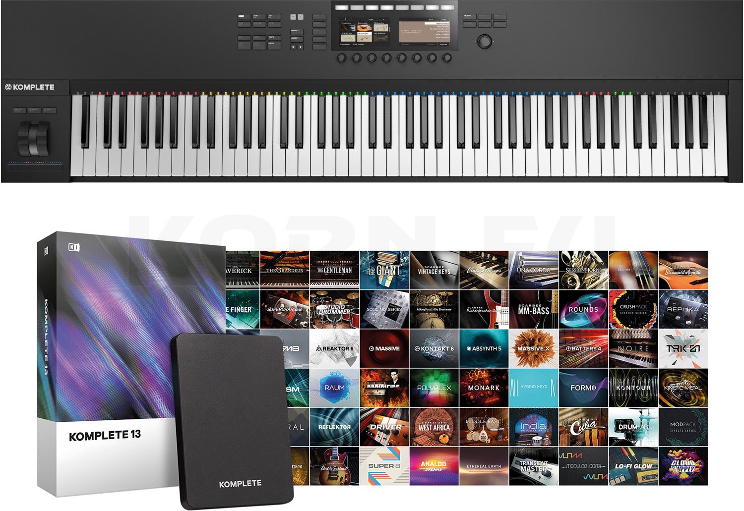 Native Instruments KOMPLETE KONTROL S88 MK2 +... | Musikhaus
