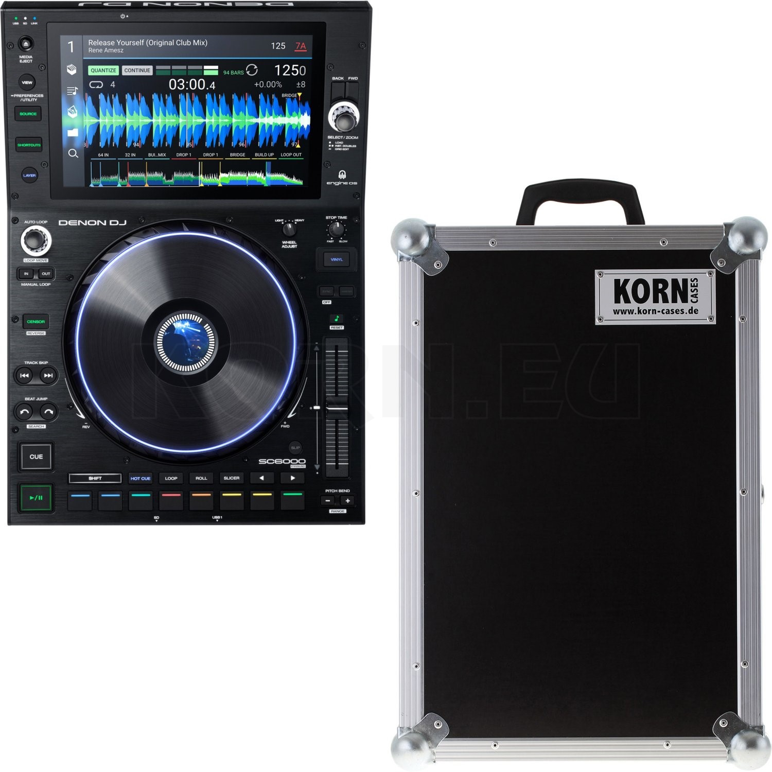 Denon DJ SC6000 PRIME DJ Media Player + Case | music store