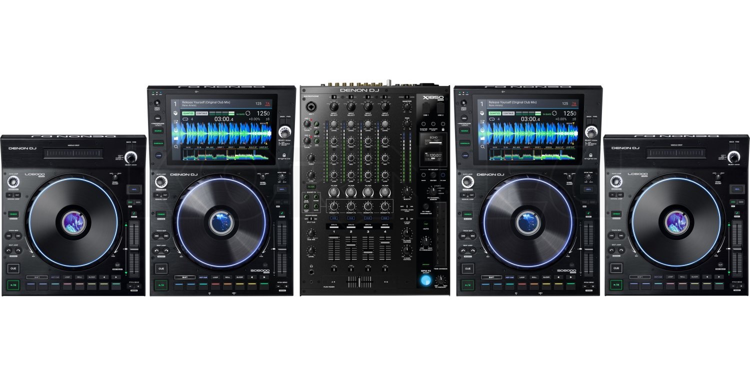 Denon DJ SC6000 PRIME 2er Set + 2x LC6000 +... | Musikhaus