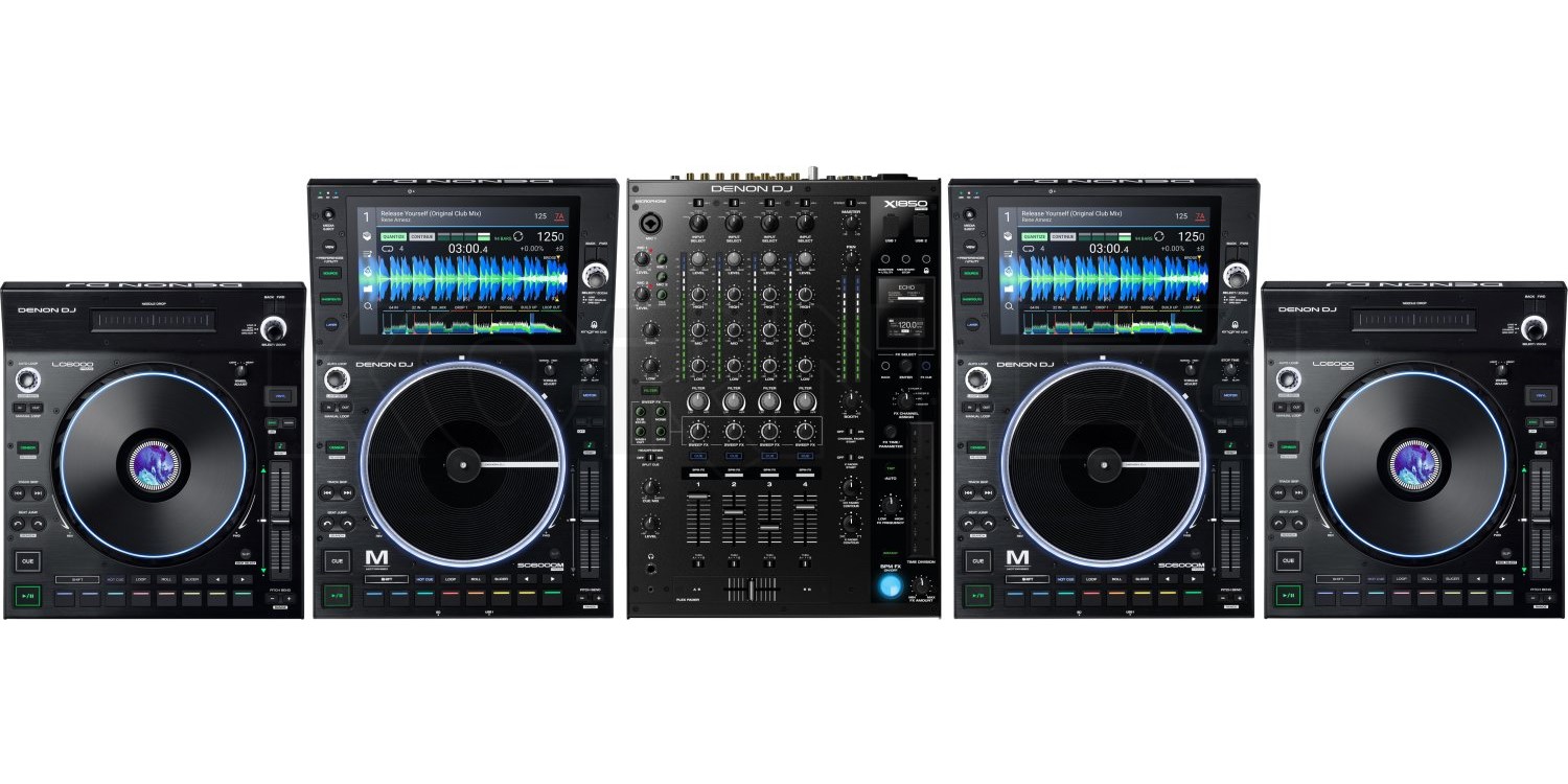 Denon DJ SC6000M PRIME 2er Set + 2x LC6000 +... | Musikhaus