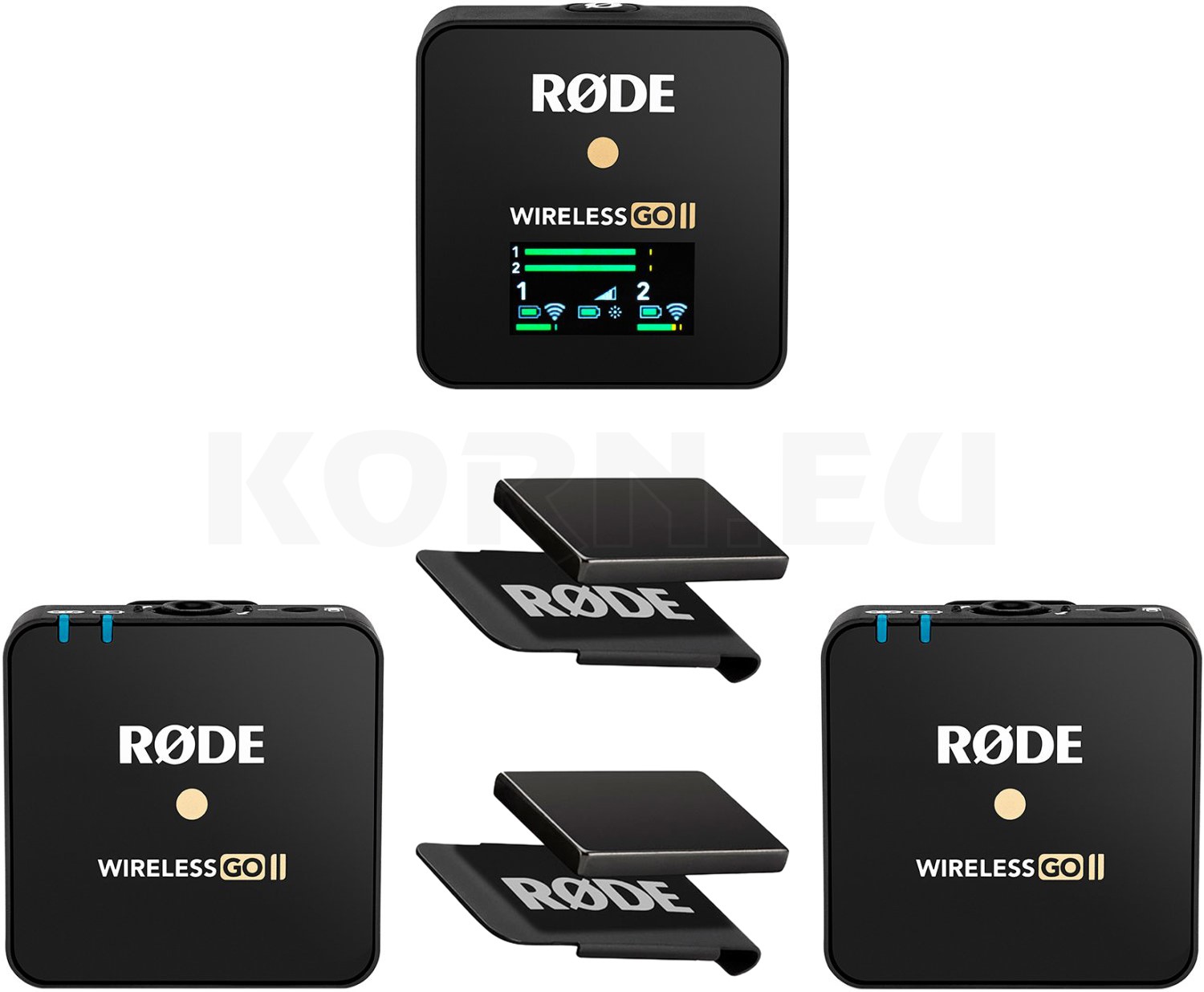 Rode Wireless GO II + 2x MagClip | Musikhaus