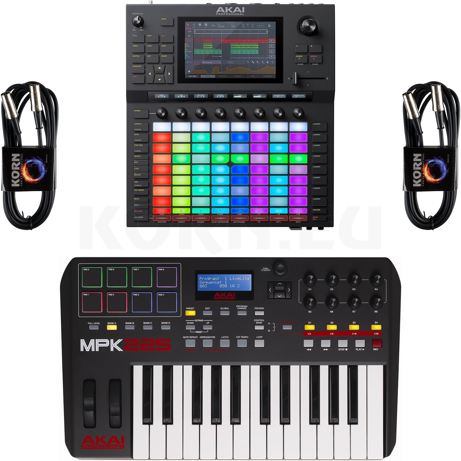 Akai Professional Force + MPK 225 B-Ware + 2x... | Musikhaus