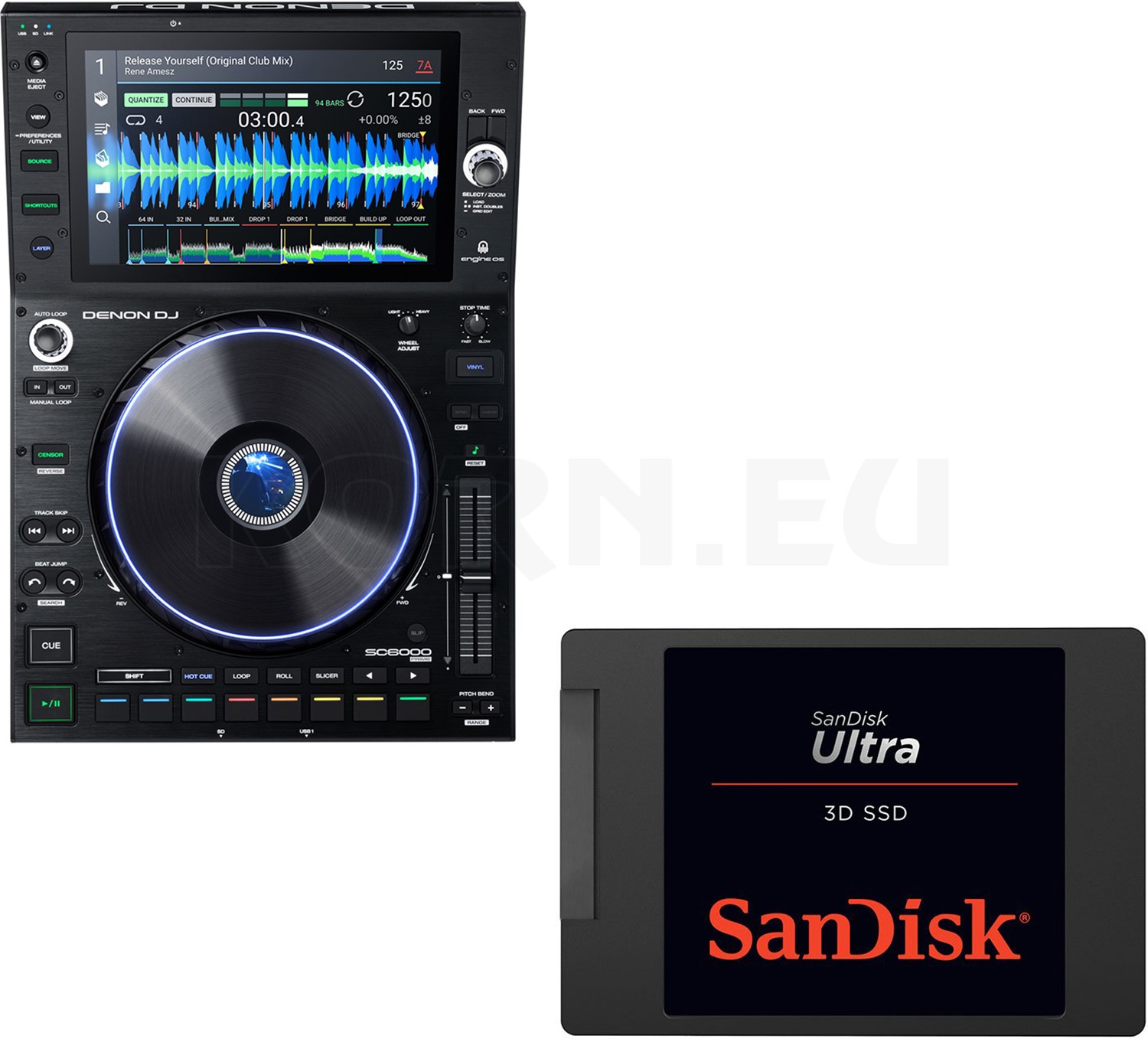 Denon DJ SC6000 PRIME DJ Media Player + SSD HD Set | Musikhaus
