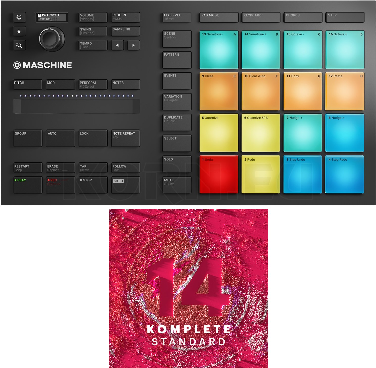 Native Instruments MASCHINE MIKRO MK3 + KOMPLETE 14