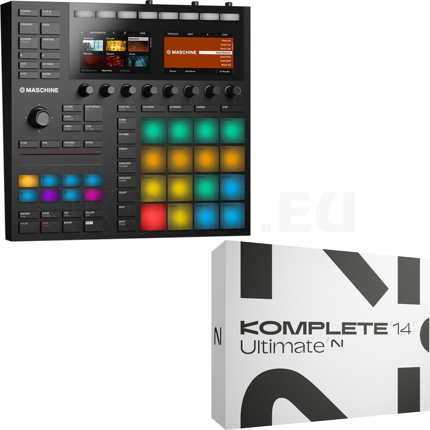 Native Instruments MASCHINE MK3 + KOMPLETE 14 Ultimate Box