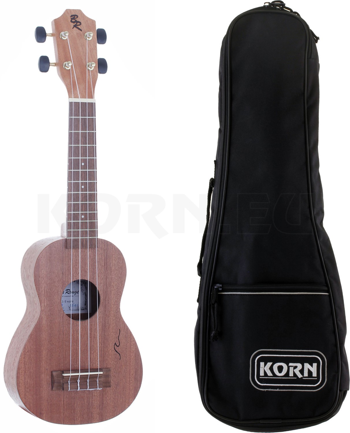 Baton Rouge UR11-S Wave Sopran-Ukulele + KORN... | music store