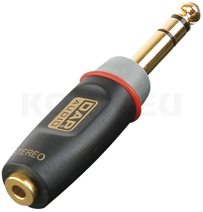 DAP Klinke 6,3 male / Klinke 3,5 female stereo