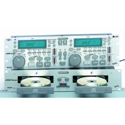OMNITRONIC CDP-900 Doppel-CD-Player 3HE | music store