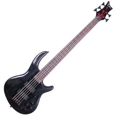 DEAN Edge 5 Bass Trans Black | music store